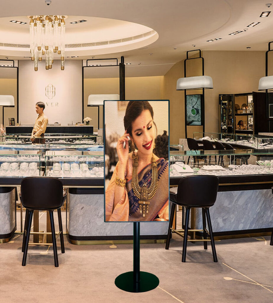 PixelDiode 50 Inch Digital Standee P3 indoor Digital Signage For Retail ...