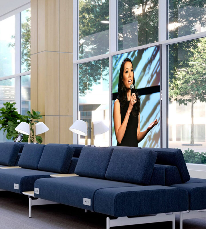 PixelDiode 85 Inch Vertical Video Wall P3 indoor Led Display For ...