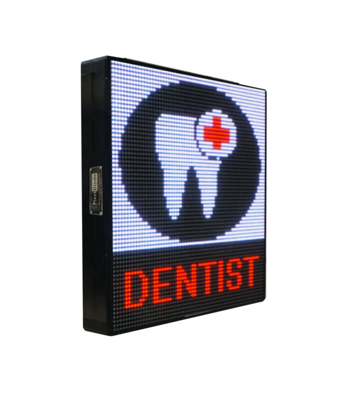 PixelDiode - LED Dental Clinic Sign Board P6 Dentist Logo Outdoor ...