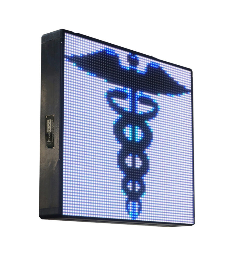 PixelDiode - LED Doctor Clinic Sign Board P6 Outdoor Programmable Board
