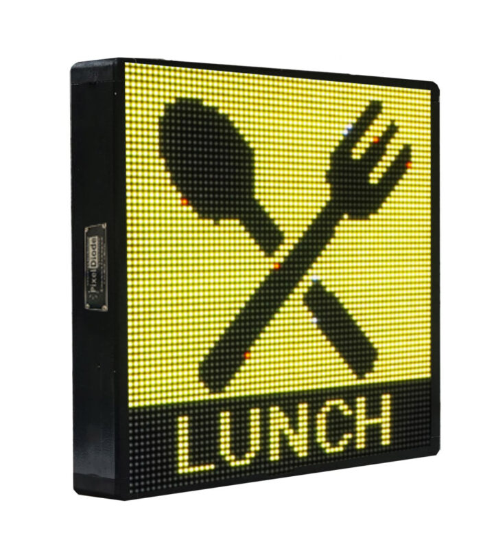 PixelDiode - LED Fast Food Restaurant Sign Board P6 Outdoor Advertising ...