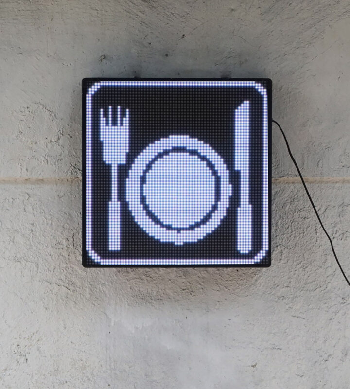 PixelDiode - LED Fast Food Restaurant Sign Board P6 Outdoor Advertising ...